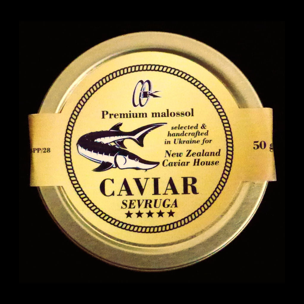 NZ Caviar House - Sevruga Caviar 50g (Copy) – New Zealand Caviar House